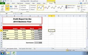 Microsoft Excel 2010: Presenting Data Using Charts - Free Training Power